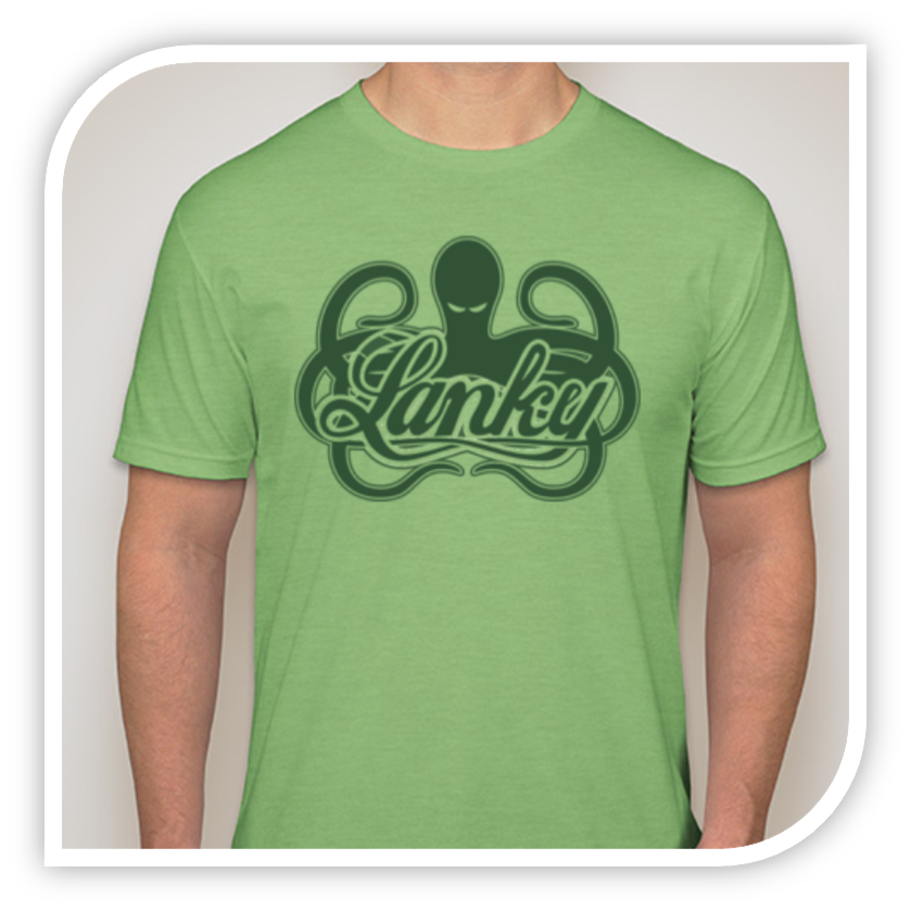Lanky Logo T - Green – RollAmongUs.com